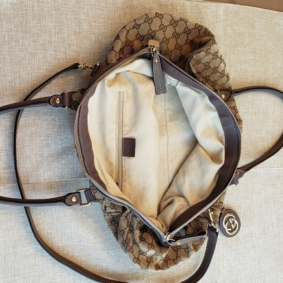 Gucci | Bags | Gucci Monogram Satchel In Lavender | Poshmark